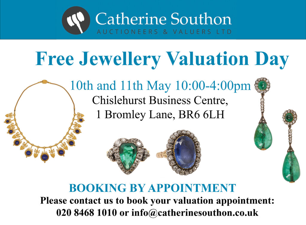 Free Jewellery Valuation Day - Visit Chislehurst